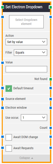 Set Electron Dropdown Electron Blocks Leapwork Documentation 9924